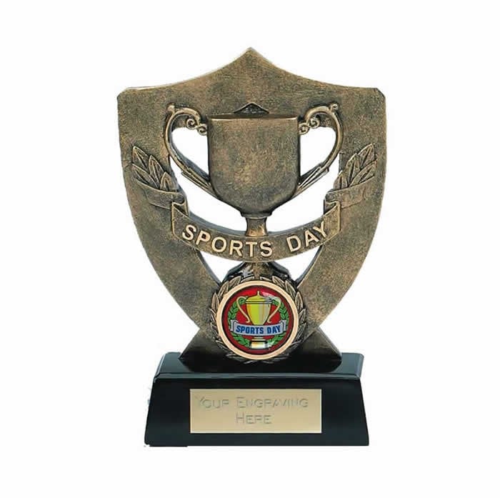 5 Inch Shield And Trophy Sports Day Award