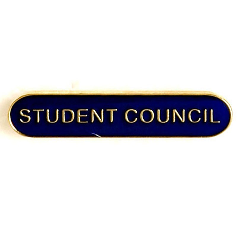 Blue Student Council Lapel Badge