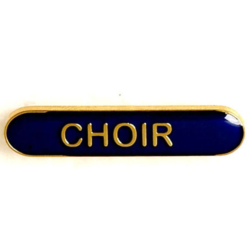 Blue Choir Lapel Badge